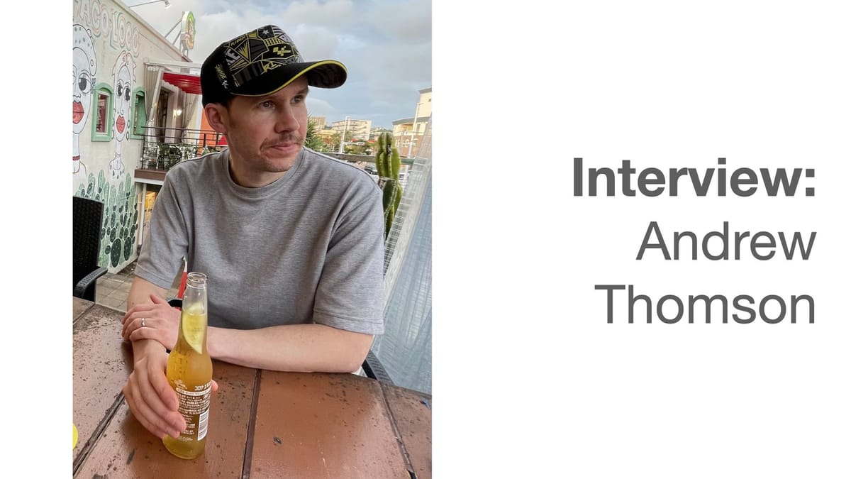 Interview: Andrew Thomson